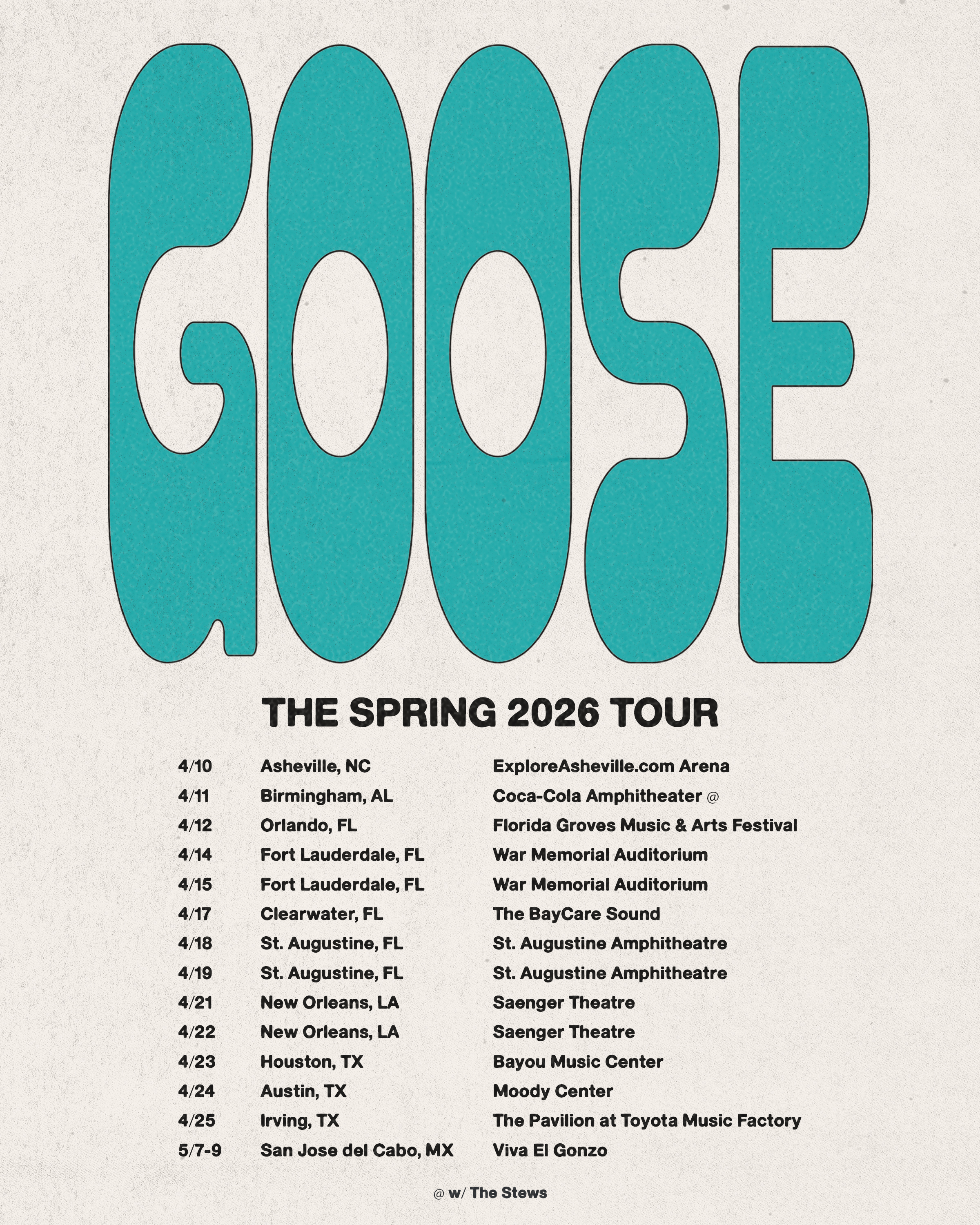 Popular Jam Band Goose Is Coming to North Texas Next Spring