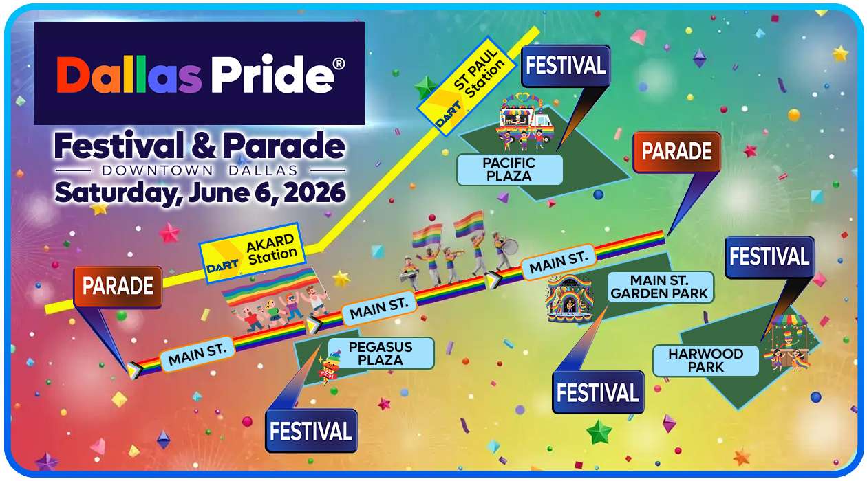 Pride Month Parade Moving to Downtown Dallas