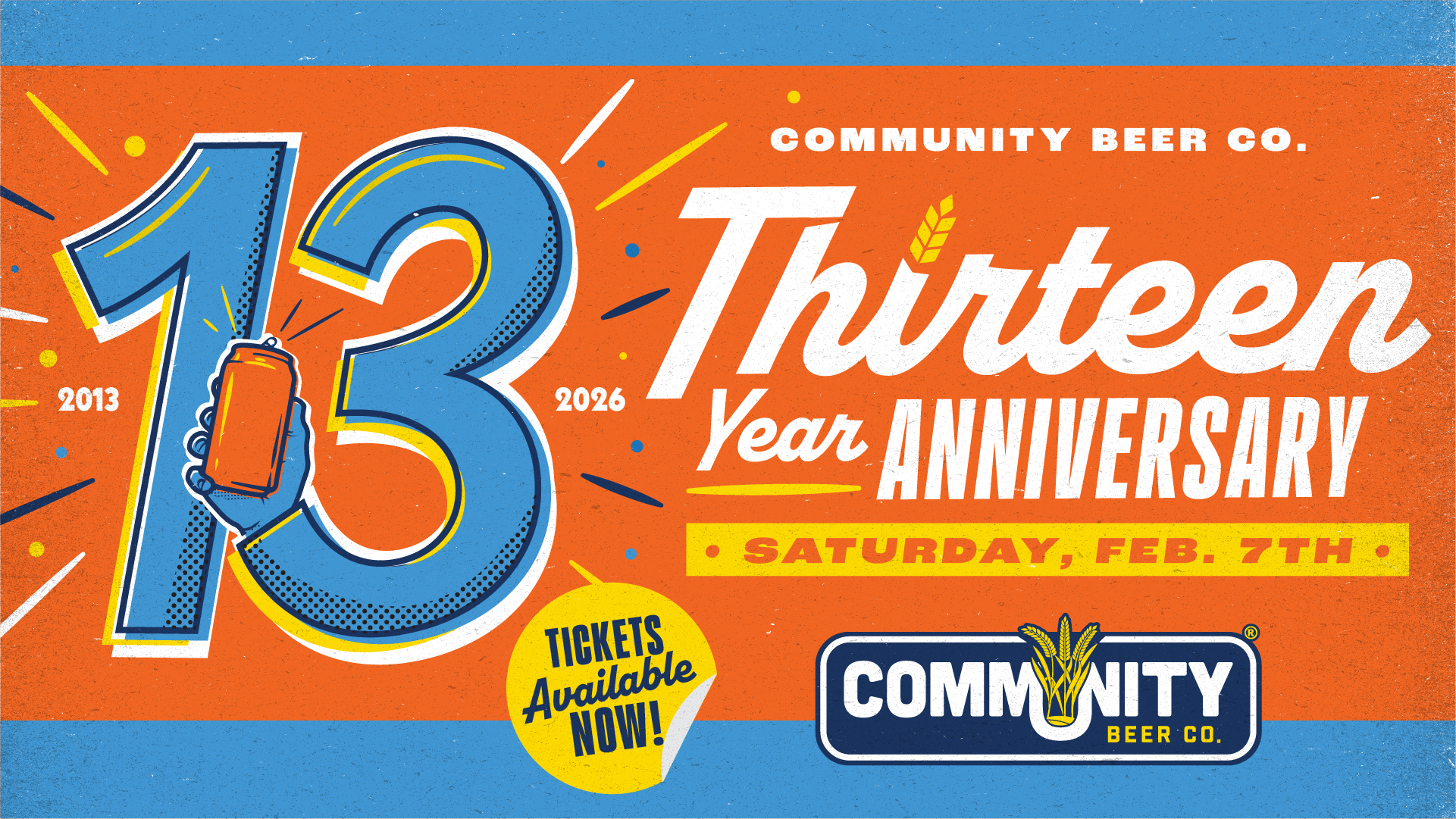 Community Beer Co. 13-Year Anniversary Party | Community Beer Company ...