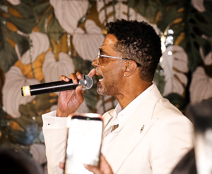 Eric Benét charms in Dallas at Winsome Prime's 1-year anniversary